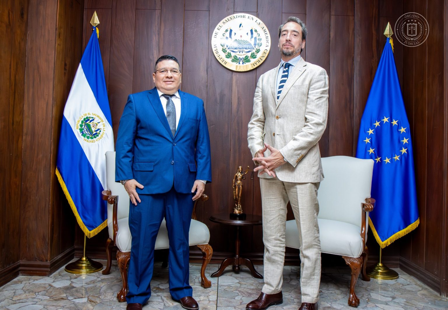 Presidente de la Corte Suprema de Justicia se reúne con nuevo embajador ...